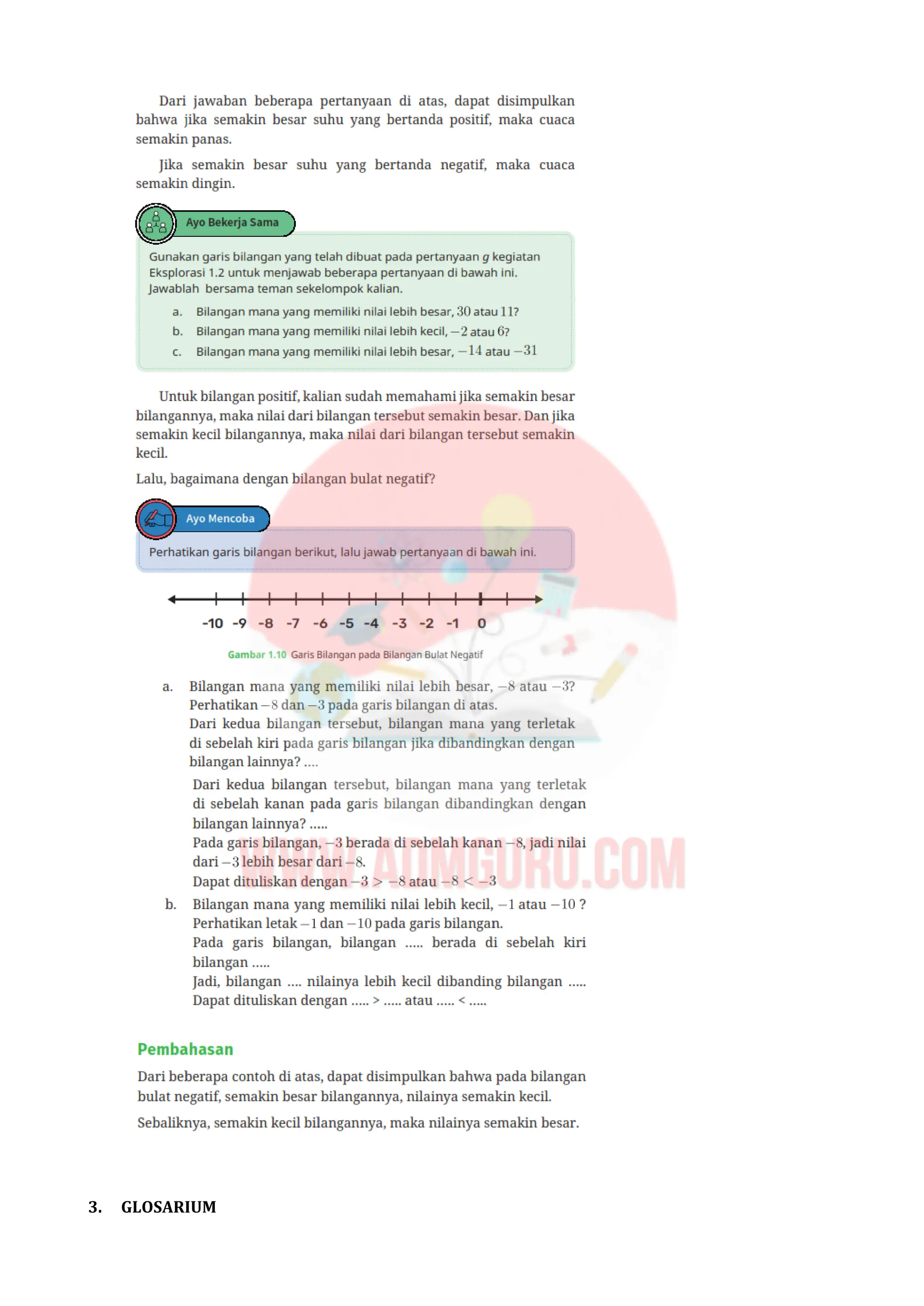Modul Ajar Matematika Kelas 7 Revisi 2024 | PDF