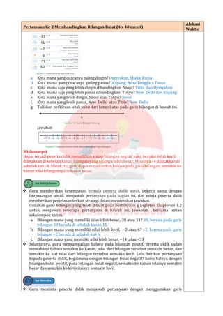 Modul Ajar Matematika Kelas 7 Revisi 2024 | PDF