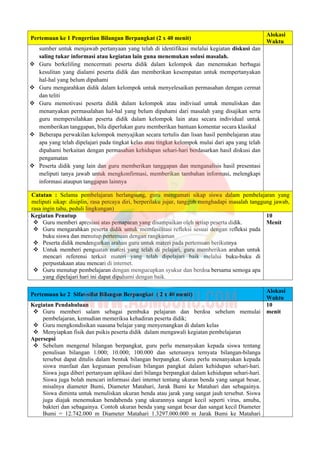 Modul Ajar Matematika Kelas 8 Revisi 2024 | PDF