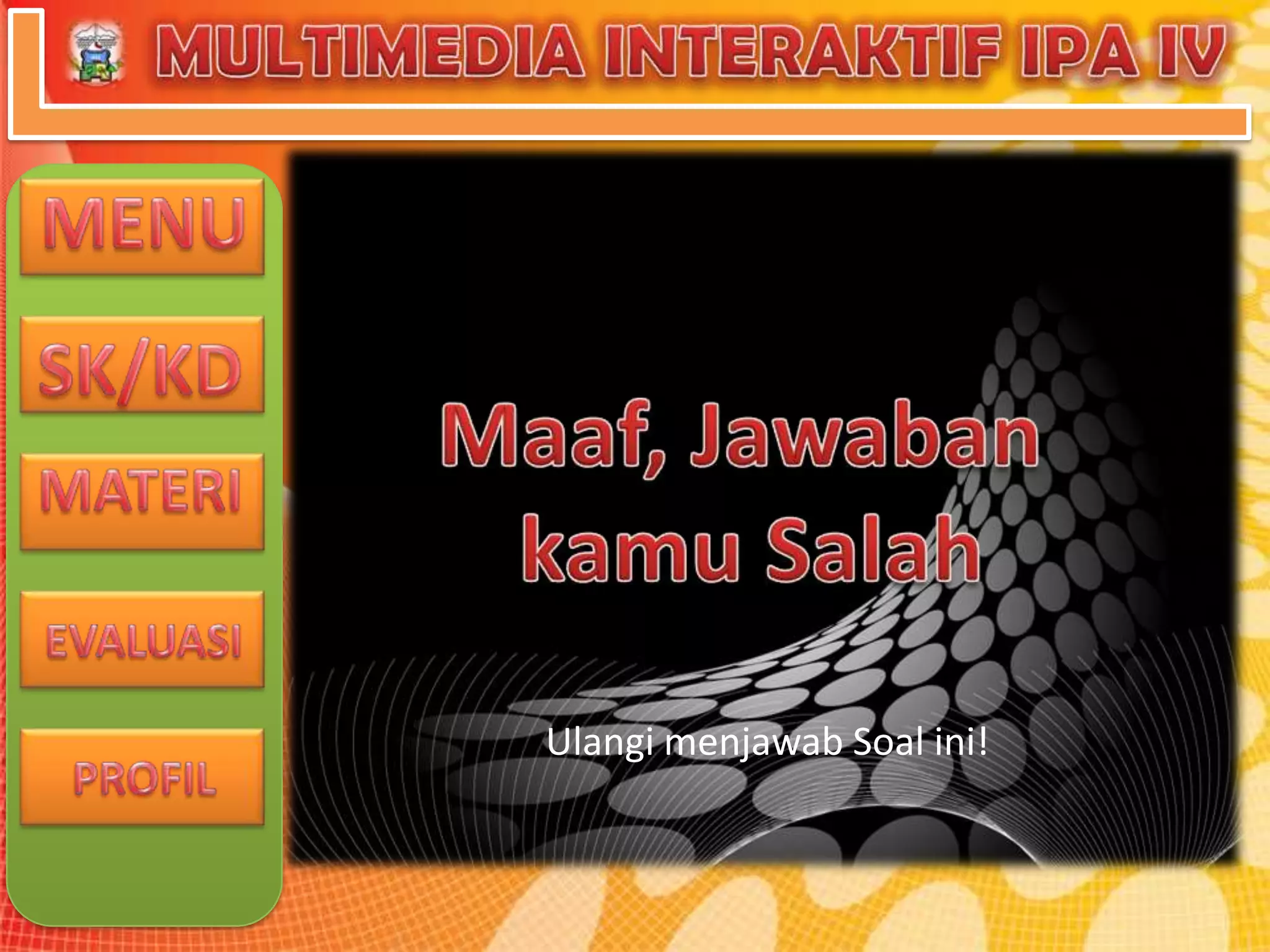 multimedia interaktif sederhana | PPTX