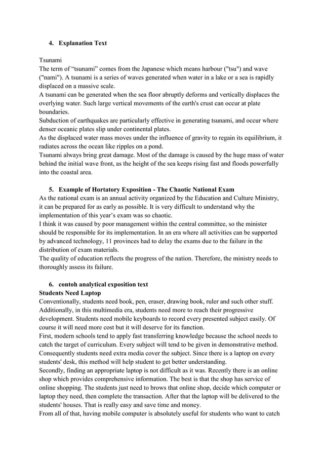 Contoh narrative text | PDF