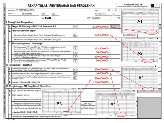 Contoh ngisi spt ppn 1111 | PPTX