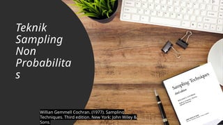 Contoh Nonprobability Sampling Metpen.pptx