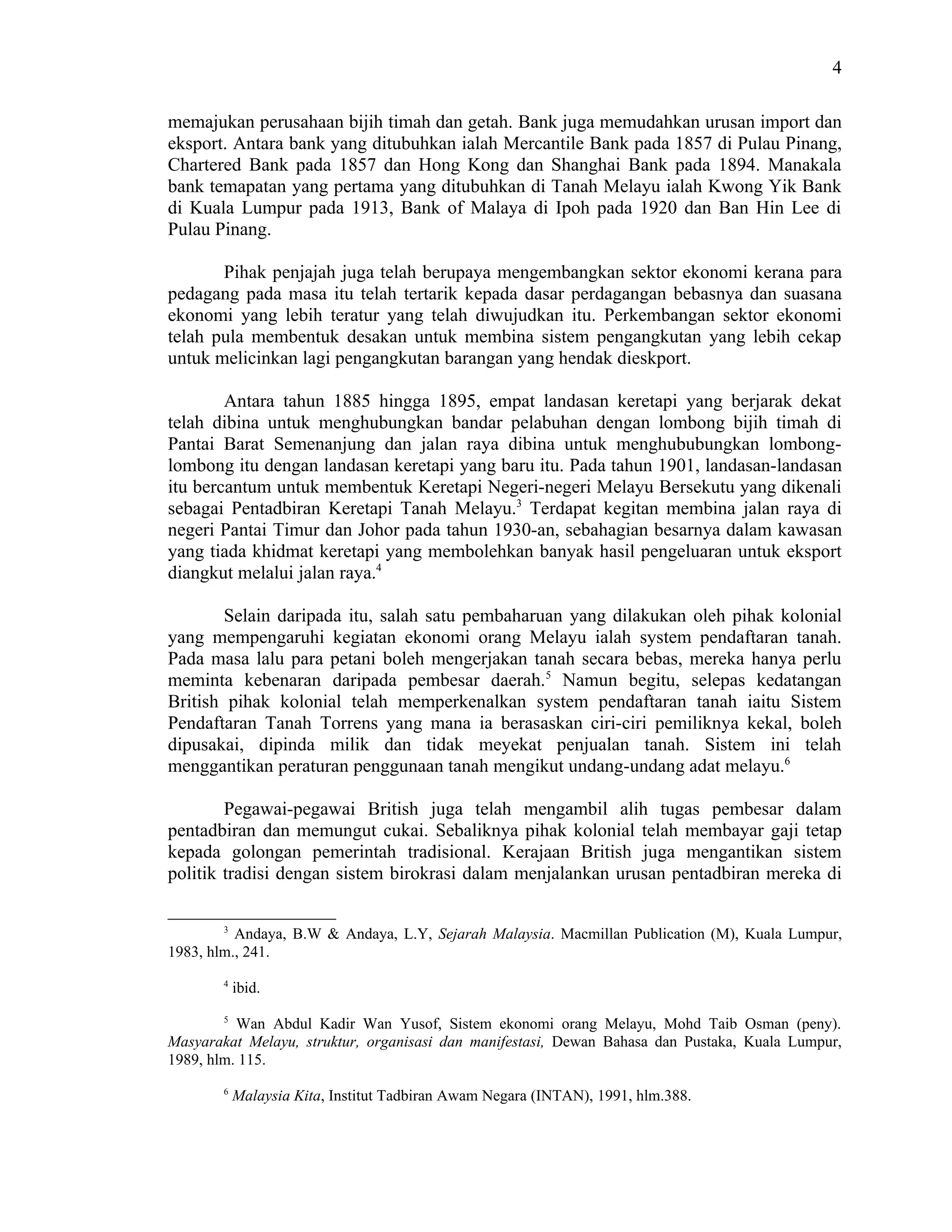 Contoh nota kaki & apa | DOC