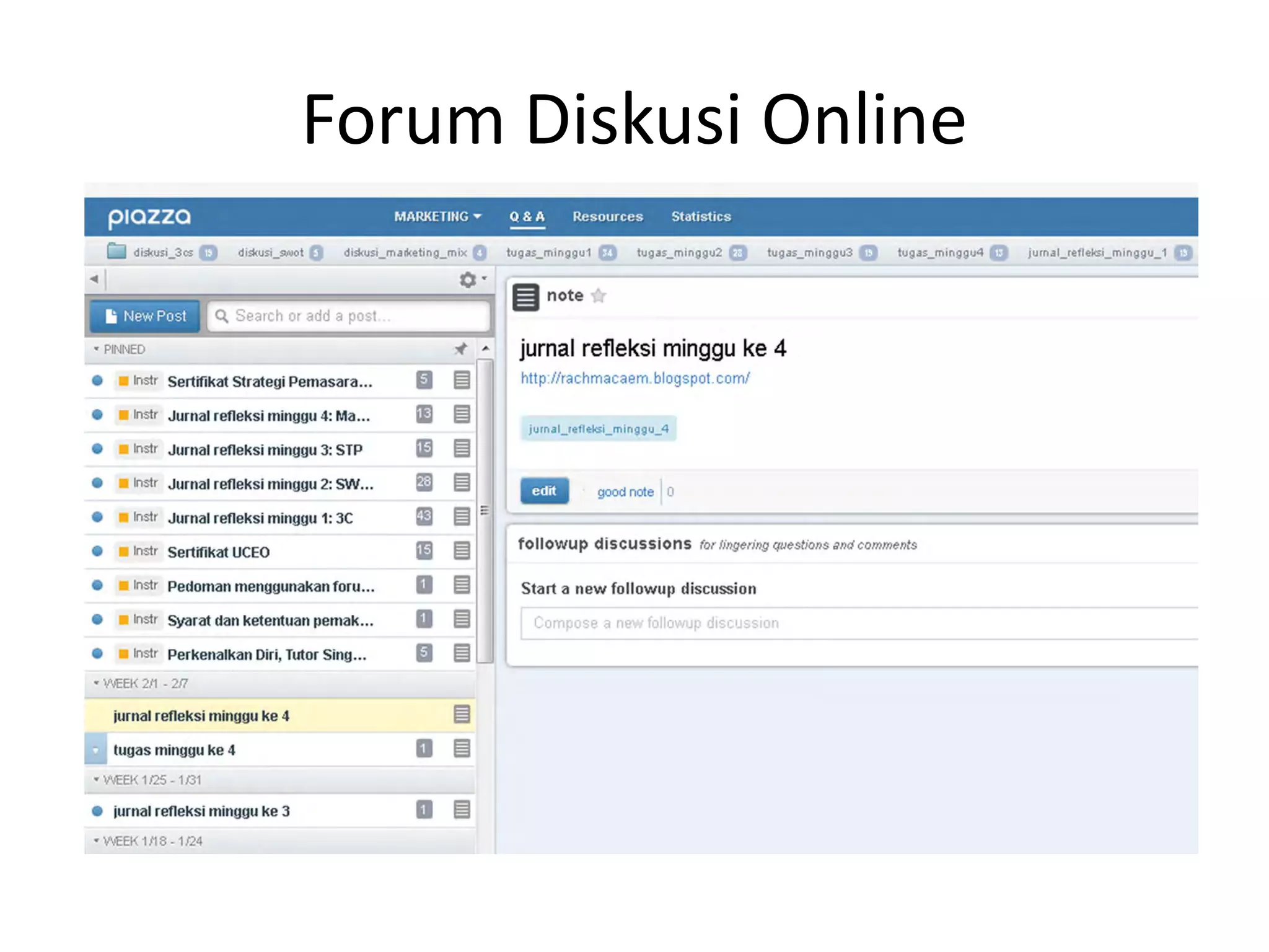 Contoh online course (strategi pemasaran) | PDF