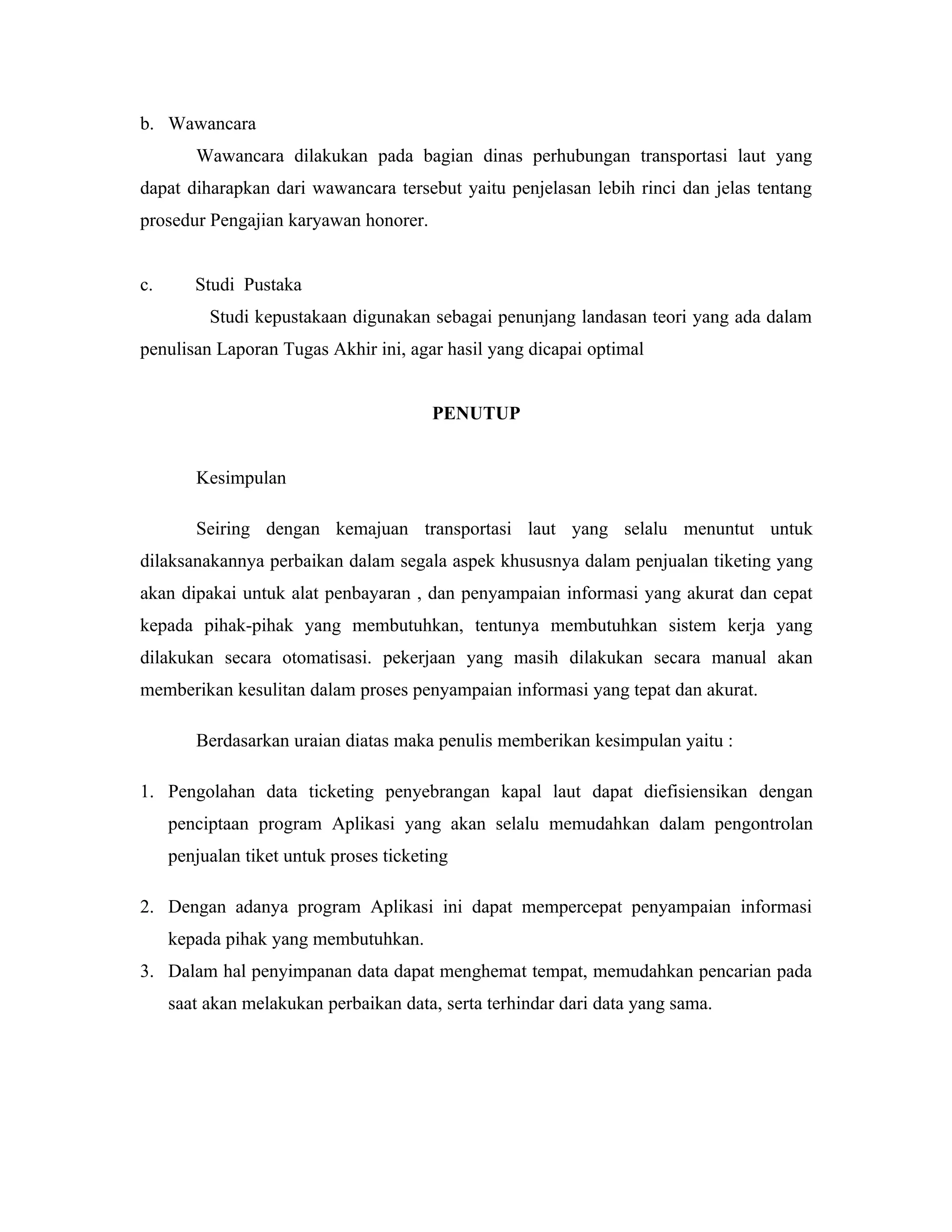 Contoh outline isi | DOC