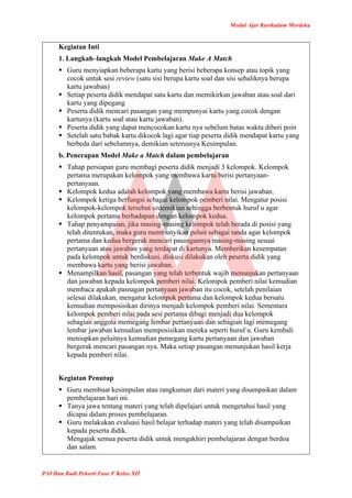 Modul Ajar PAI Kelas 12 Kurikulum Merdeka | PDF