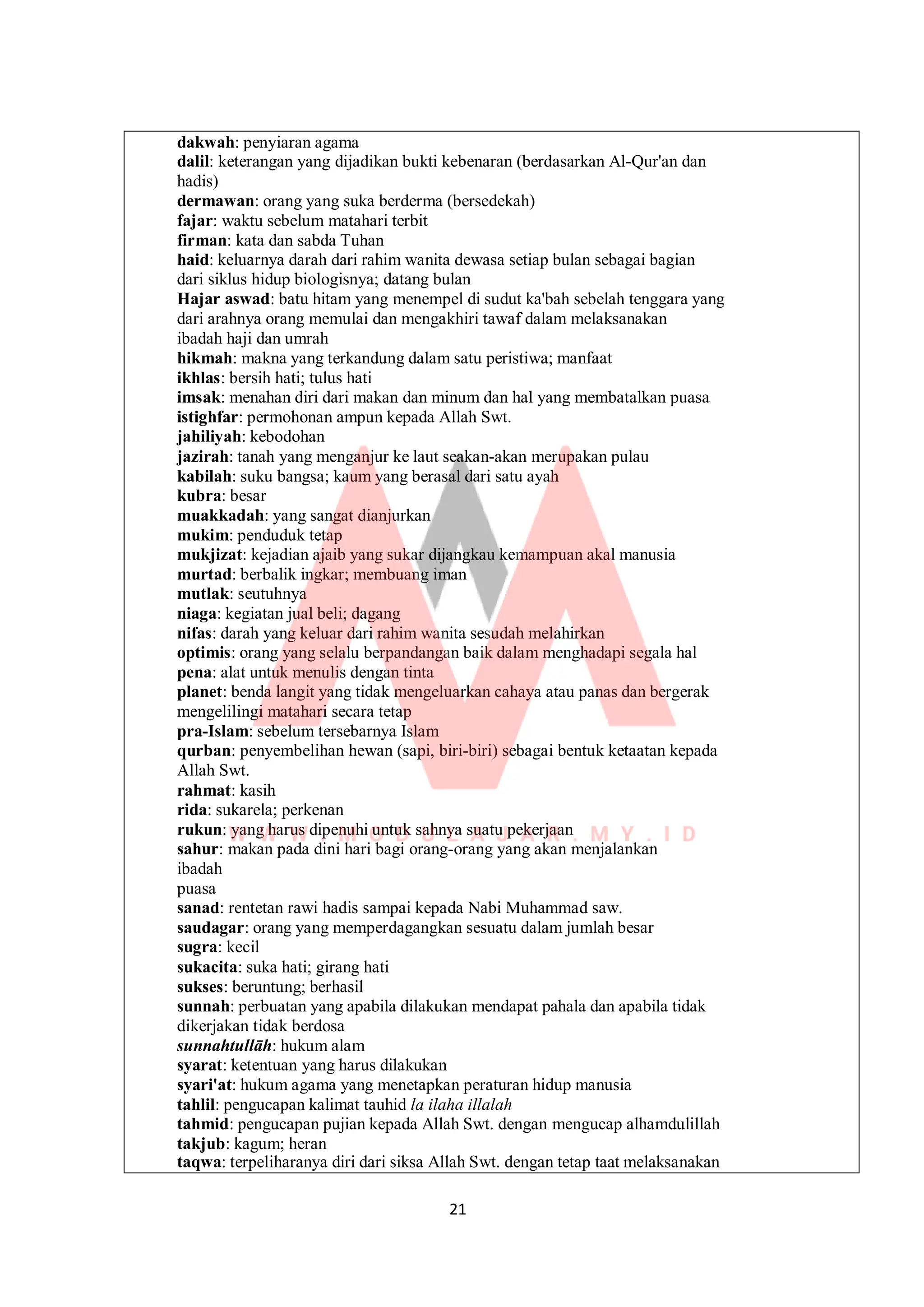 Modul Ajar PAI Kelas 3 Kurikulum Merdeka | PDF