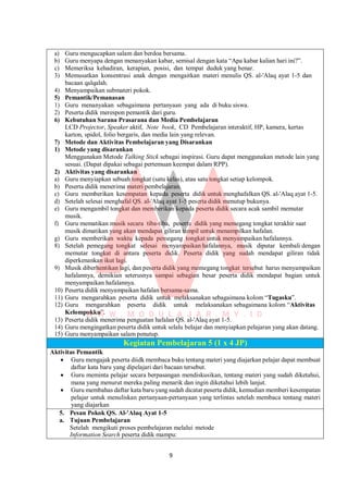 Modul Ajar PAI Kelas 3 Kurikulum Merdeka | PDF