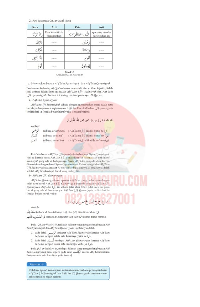 Modul Ajar PAI Kelas 7 Deep Learning New | PDF