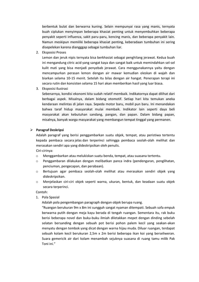 Contoh paragraf | PDF