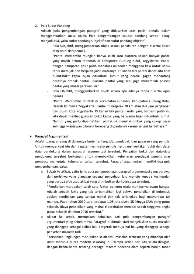 Contoh paragraf | PDF