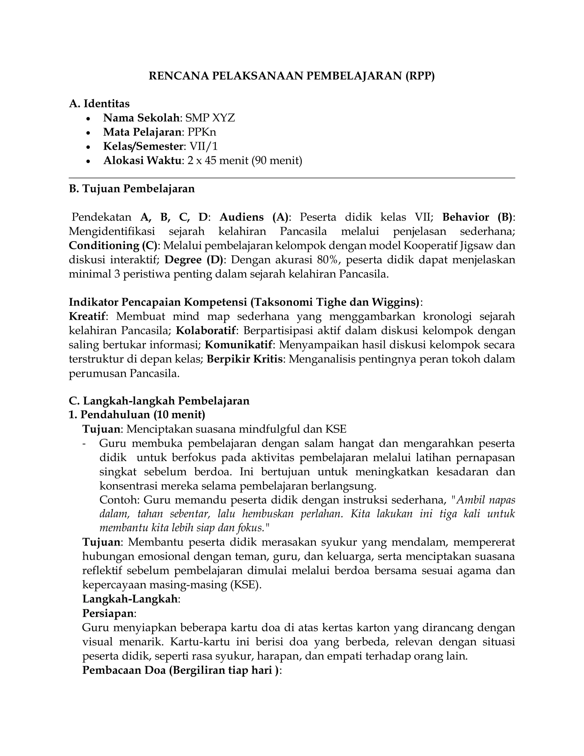 Lampiran 2 Contoh Penerapan Sel Dan Deep Learning Dalam RPP.pdf