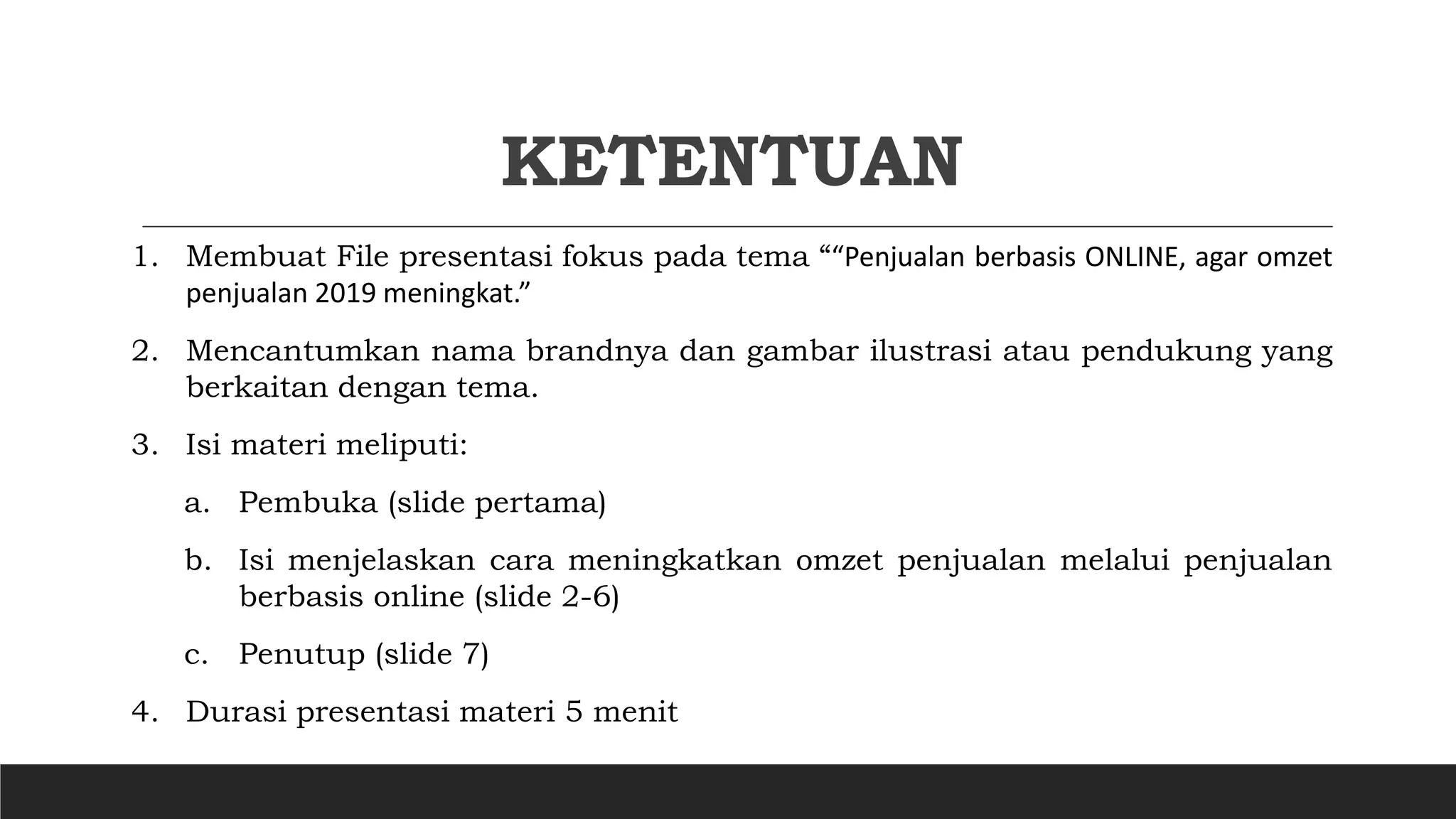 Contoh Pengerjaan Soal Presentasi UKK OTKP | PPTX