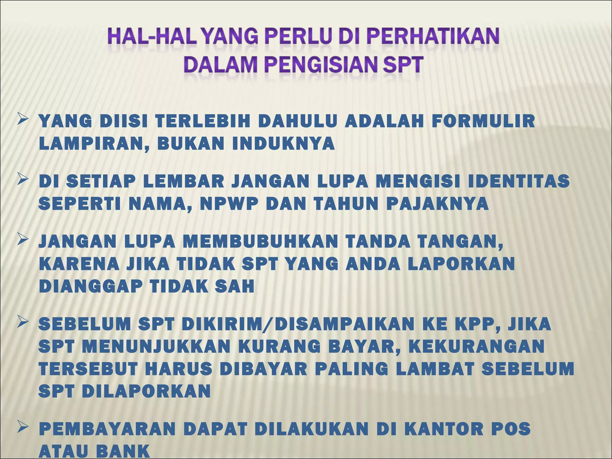 Contoh pengisian spt p ph op 1770 s & 1770ss | PPT