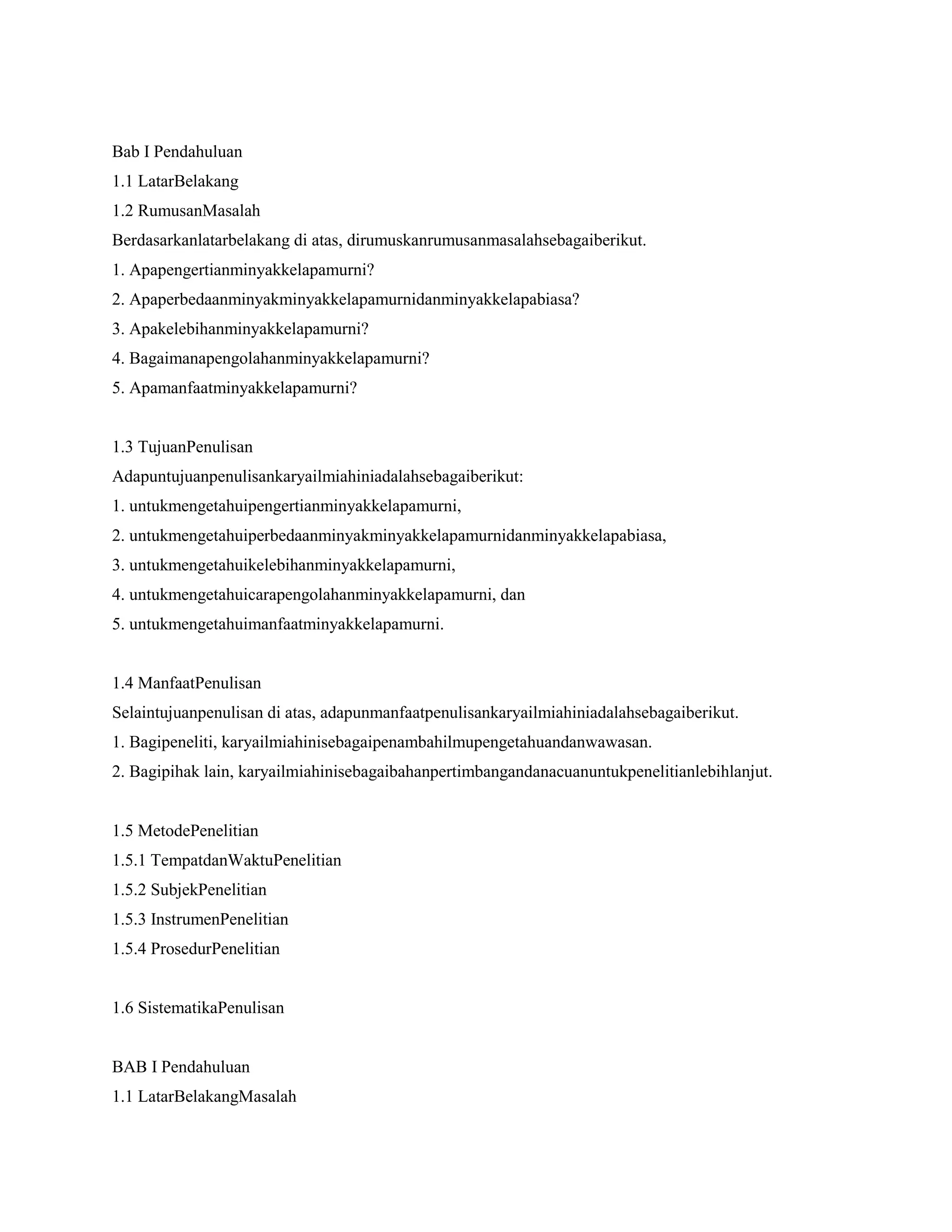 Contoh penulisan papers | PDF