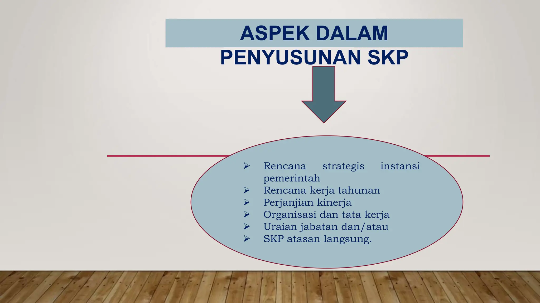 Contoh Penyusunan SKP bagi pegawai negeri sipil | PPT