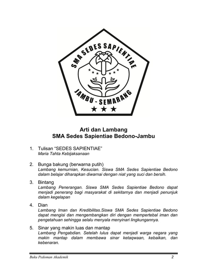 Contoh peraturan akademik