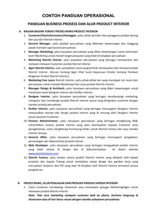 Contohperaturanperusahaanbucah 130112082458-phpapp02 | PDF