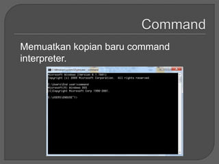 Contoh Perintah Command Prompt | PPTX