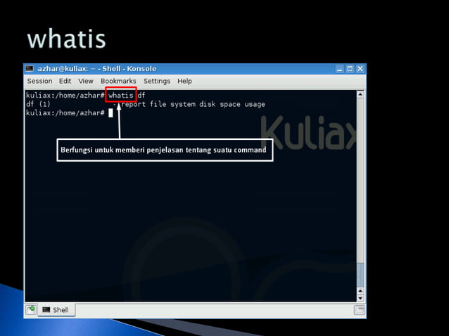 Contoh perintah dasar linux | PPTX