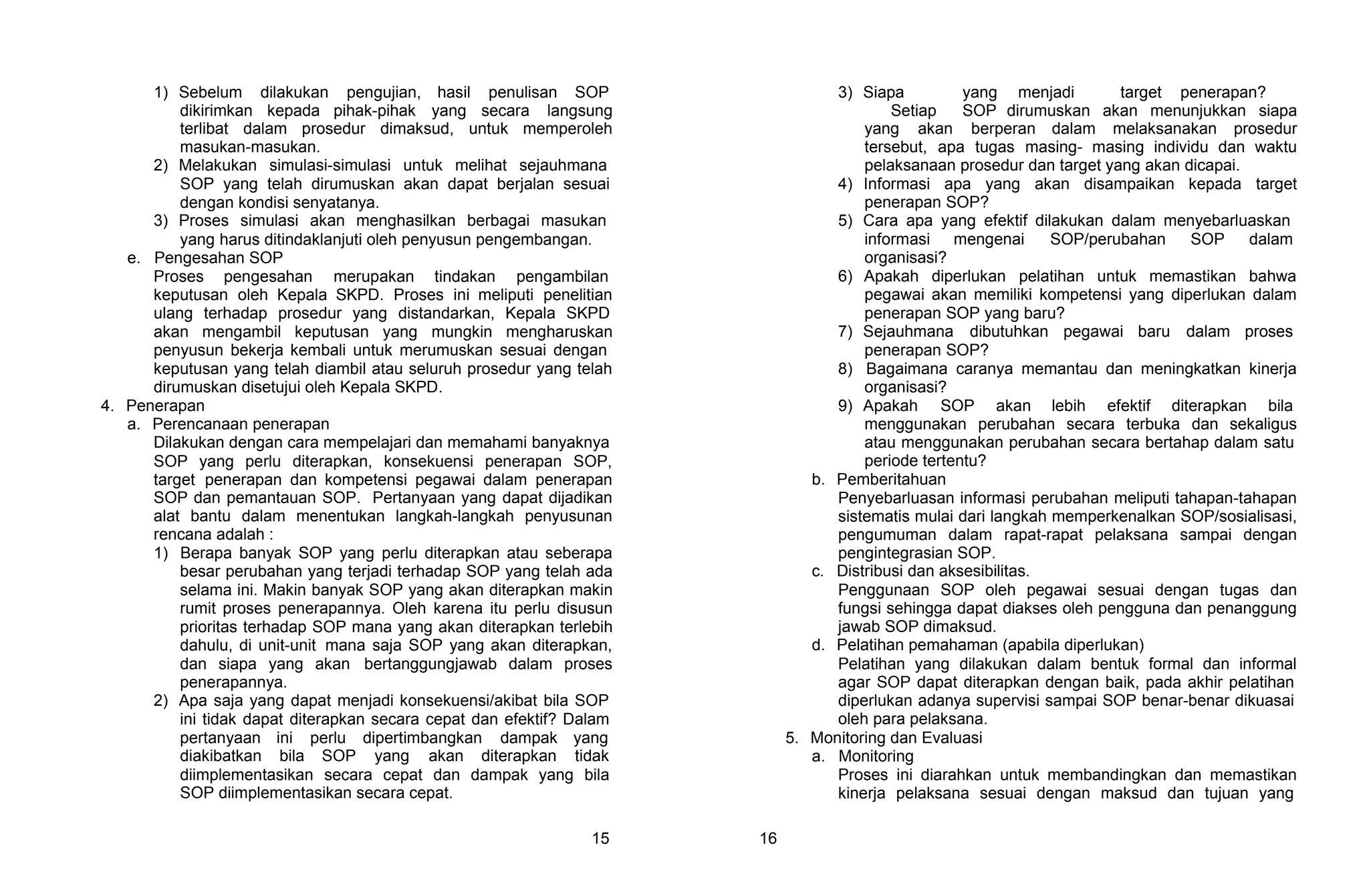 Contoh perkada ttg sop pemda | DOC