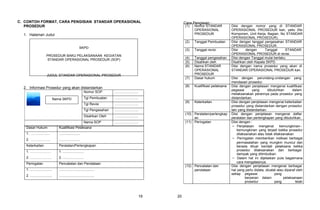 Contoh perkada ttg sop pemda | DOC