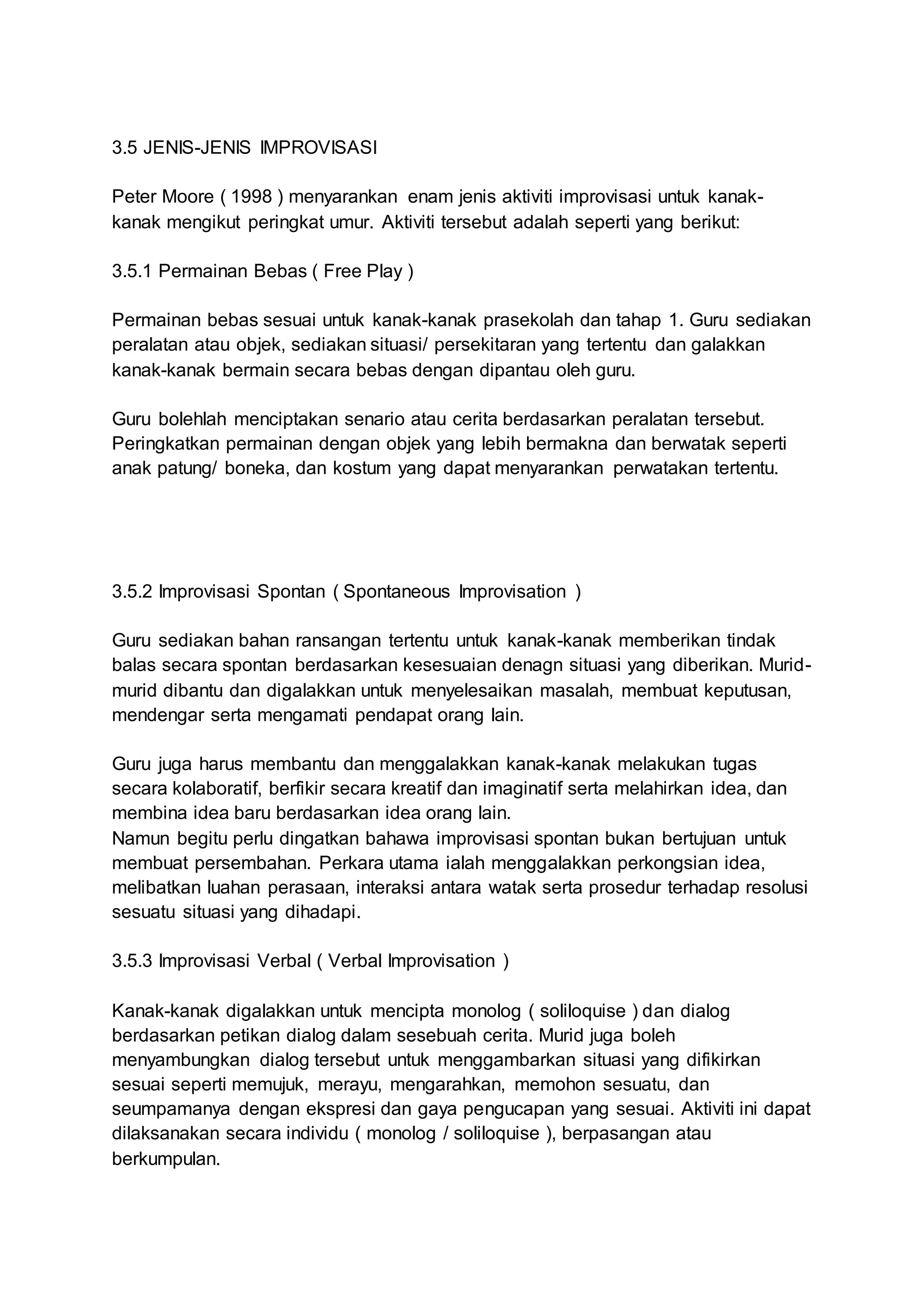 CONTOH PERMAINAN BAHASA | DOCX