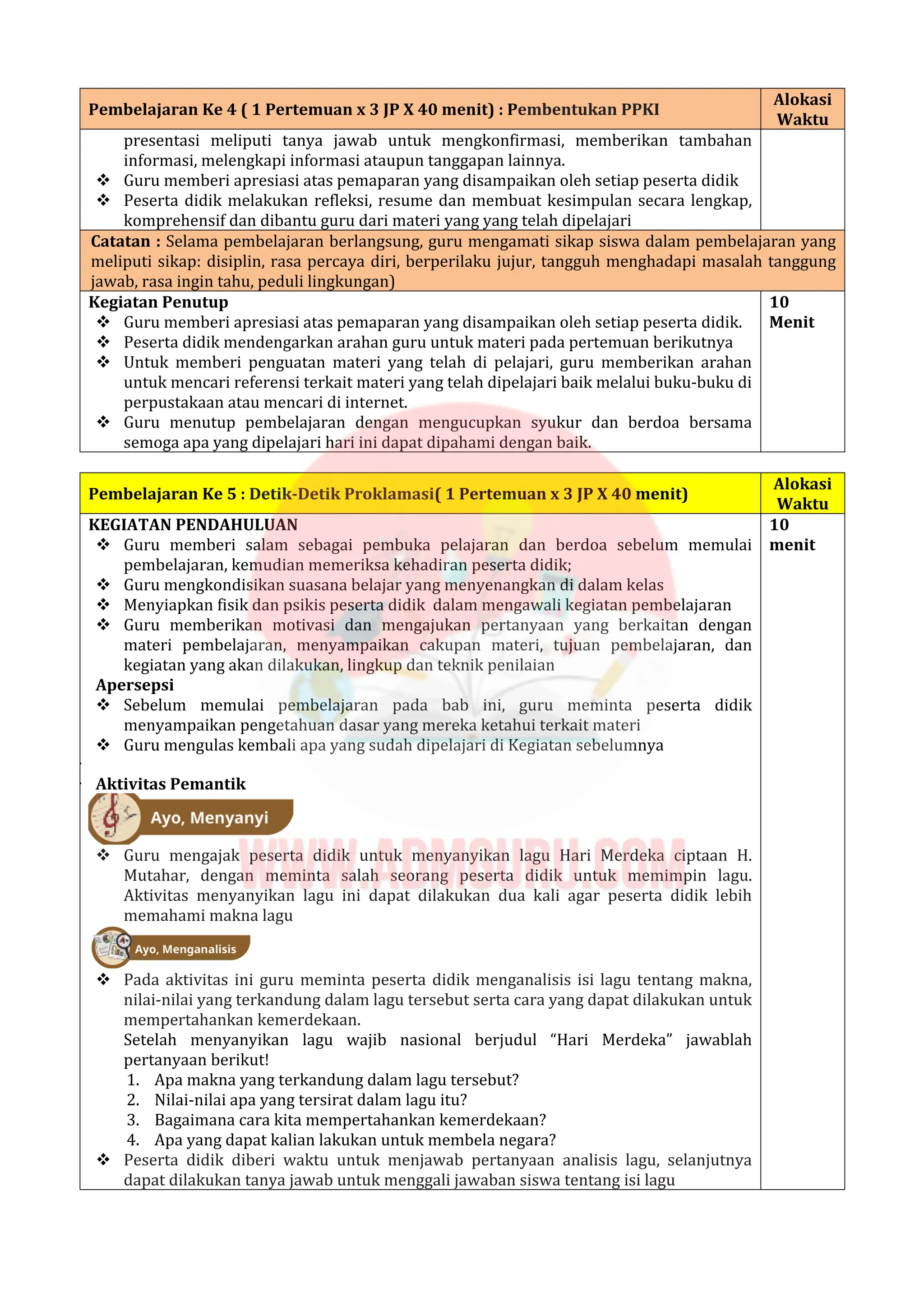 Modul Ajar PKN Kelas 7 Revisi 2024 Kurikulum Merdeka | PDF