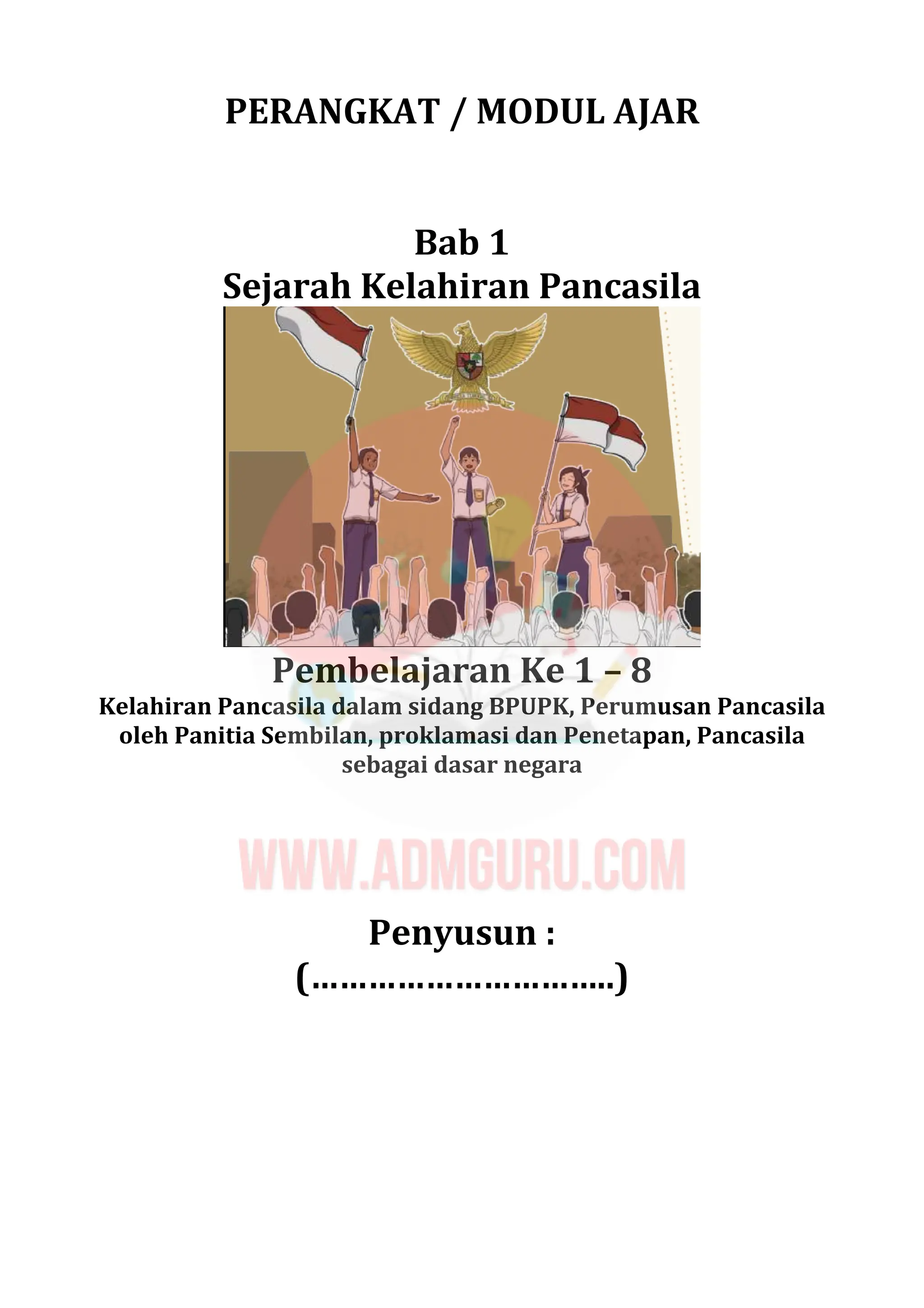 Modul Ajar PKN Kelas 7 Revisi 2024 Kurikulum Merdeka | PDF