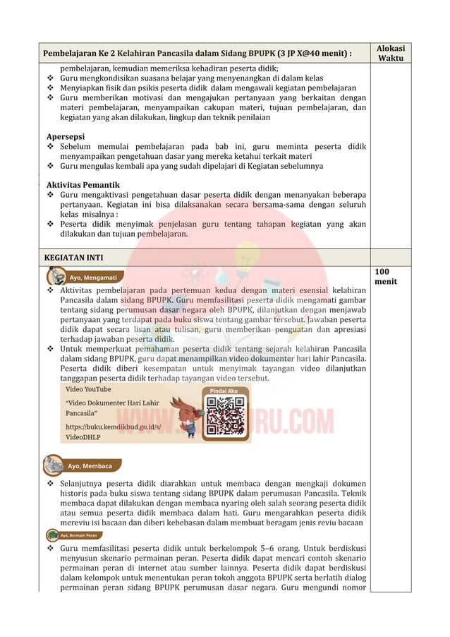 Modul Ajar PKN Kelas 7 Revisi 2024 Kurikulum Merdeka | PDF