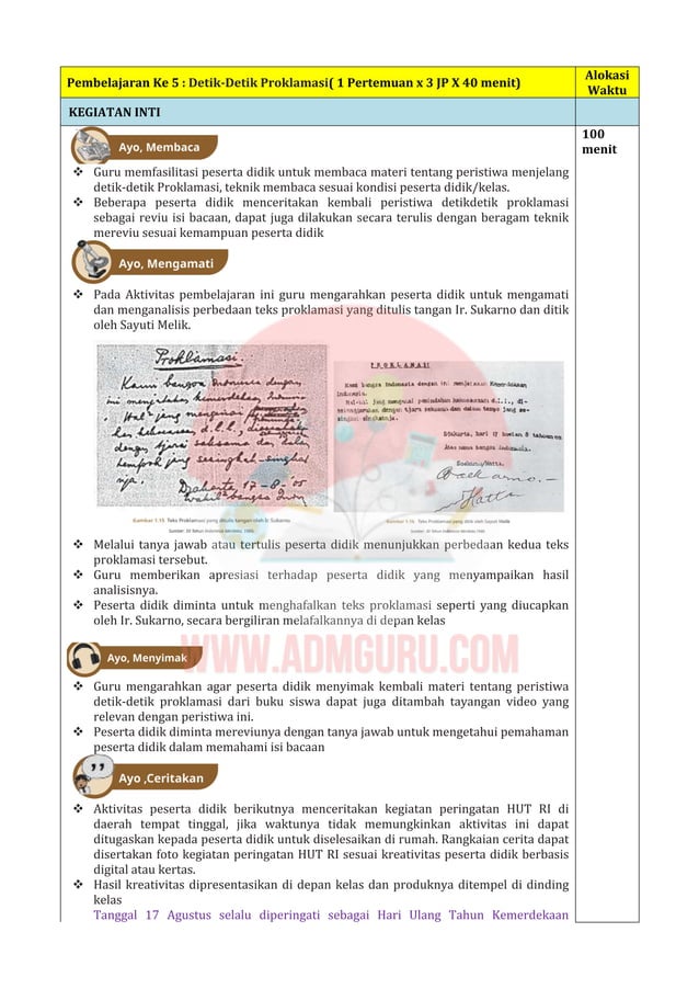 Modul Ajar PKN Kelas 7 Revisi 2024 Kurikulum Merdeka | PDF