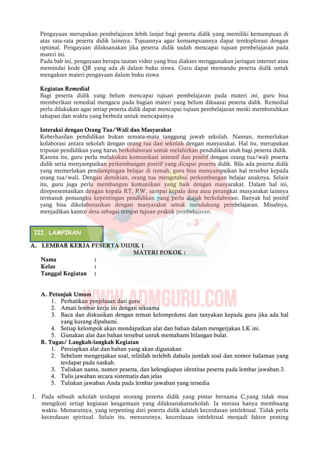 Modul Ajar PKN Kelas 8 Revisi 2024 Kurikulum Merdeka | PDF