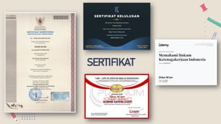 Contoh portofolio HR untuk kamu yang kepengin jadi HRD | PDF