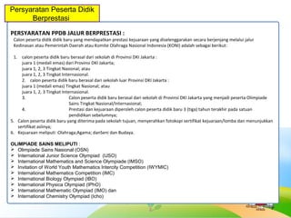 Contoh ppdb | PPT