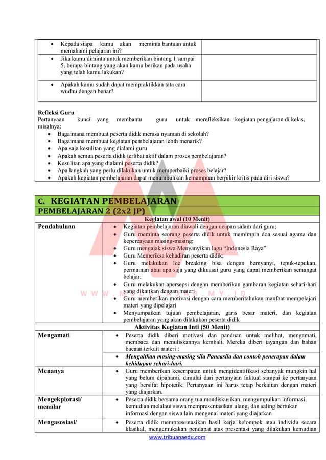 Modul Ajar PPKN Kelas 3 Kurikulum Merdeka | PDF