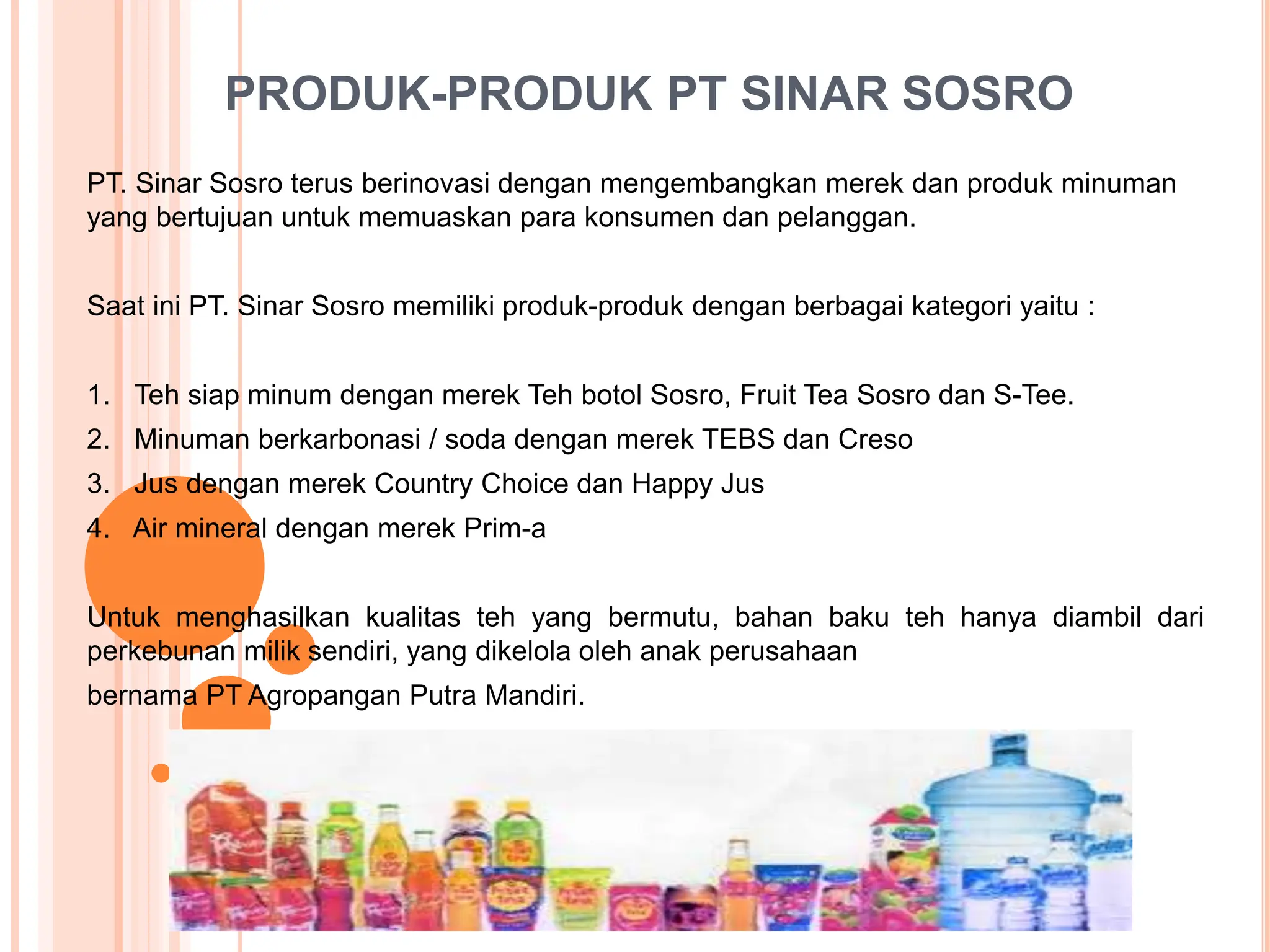 Sistem Informasi Akuntansi Perusahaan Sosro | PPTX