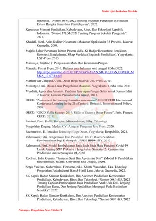 Modul Ajar Prakarya Pengolahan Kelas 9 Kurikulum Merdeka | PDF