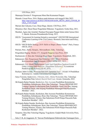 Modul Ajar Prakarya Pengolahan Kelas 9 Kurikulum Merdeka | PDF