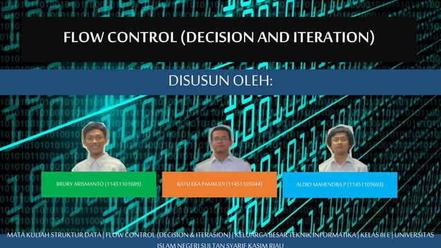 FLOW CONTROL (DECISION AND ITERATION) | PPT