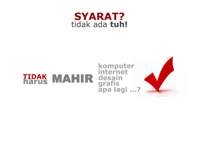 Contoh presentasi ala zen | PPTX