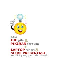 Contoh presentasi ala zen | PPTX