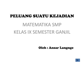 Contoh presentasi bahan ajar matematika | PPTX