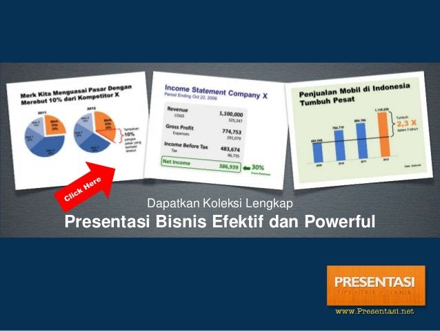 Contoh presentasi bisnis | PPTX