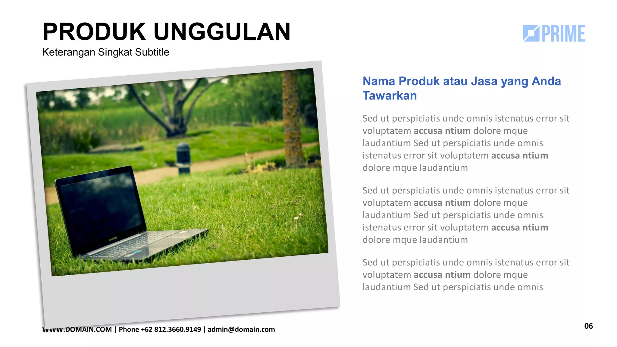 Contoh Presentasi Company Profile Perusahaan (format powerpoint) | PDF