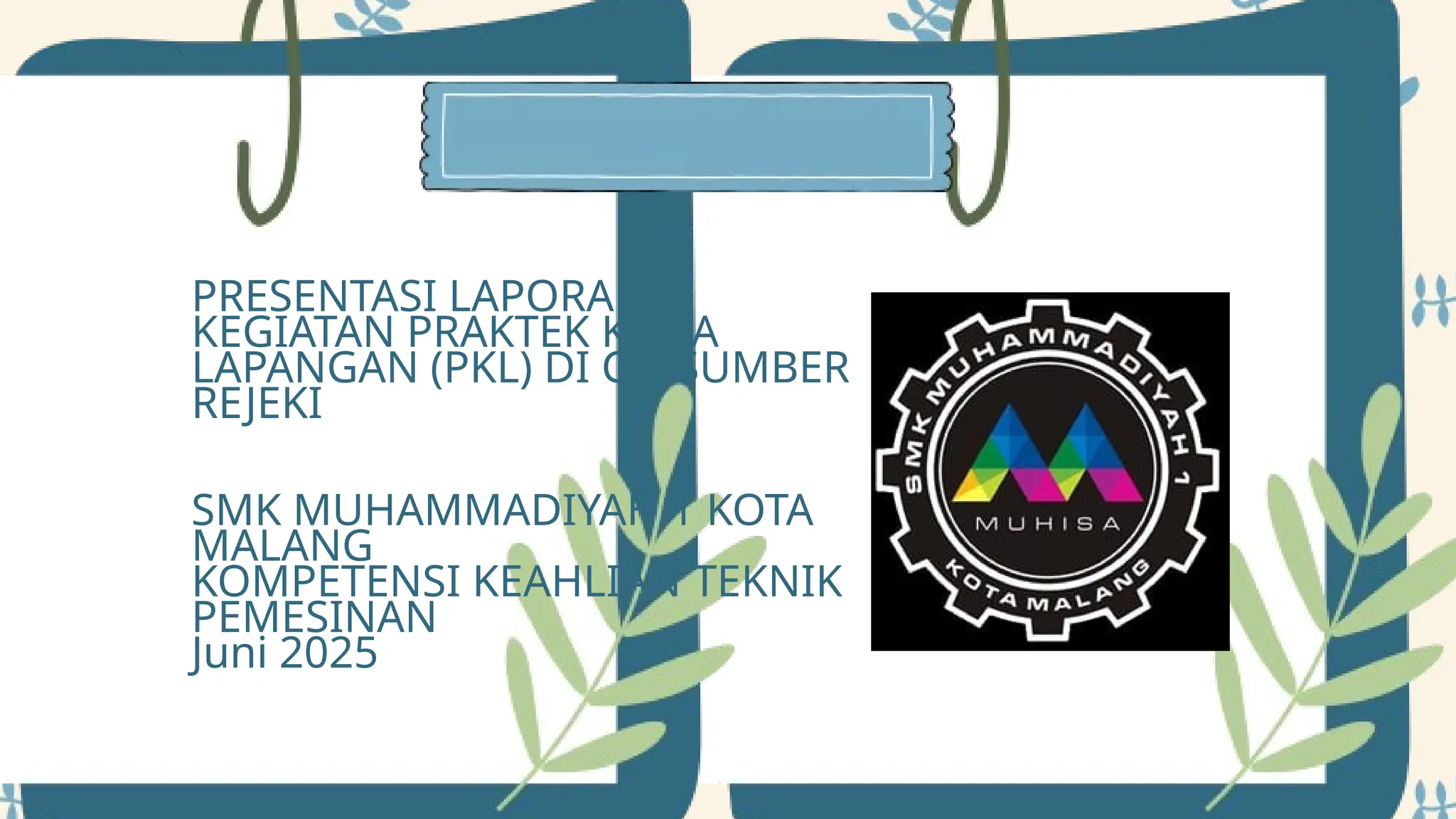 CONTOH PRESENTASI JURUSAN TPm UNTUK UJIAN PRESENTASIpptx | PPTX