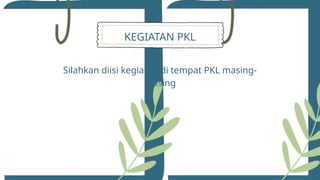 CONTOH PRESENTASI JURUSAN TPm UNTUK UJIAN PRESENTASIpptx | PPTX
