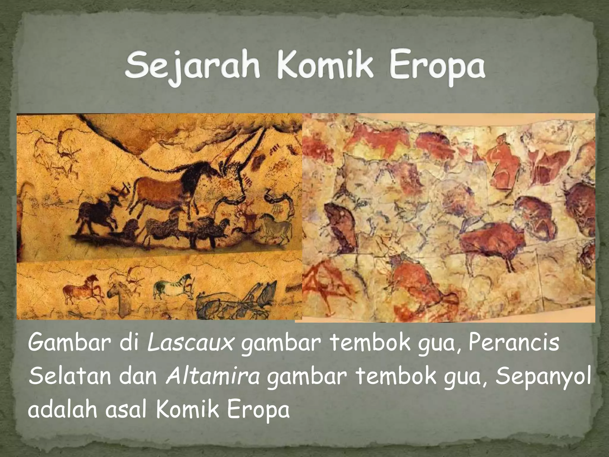 Contoh presentasi komik eropa | PPTX