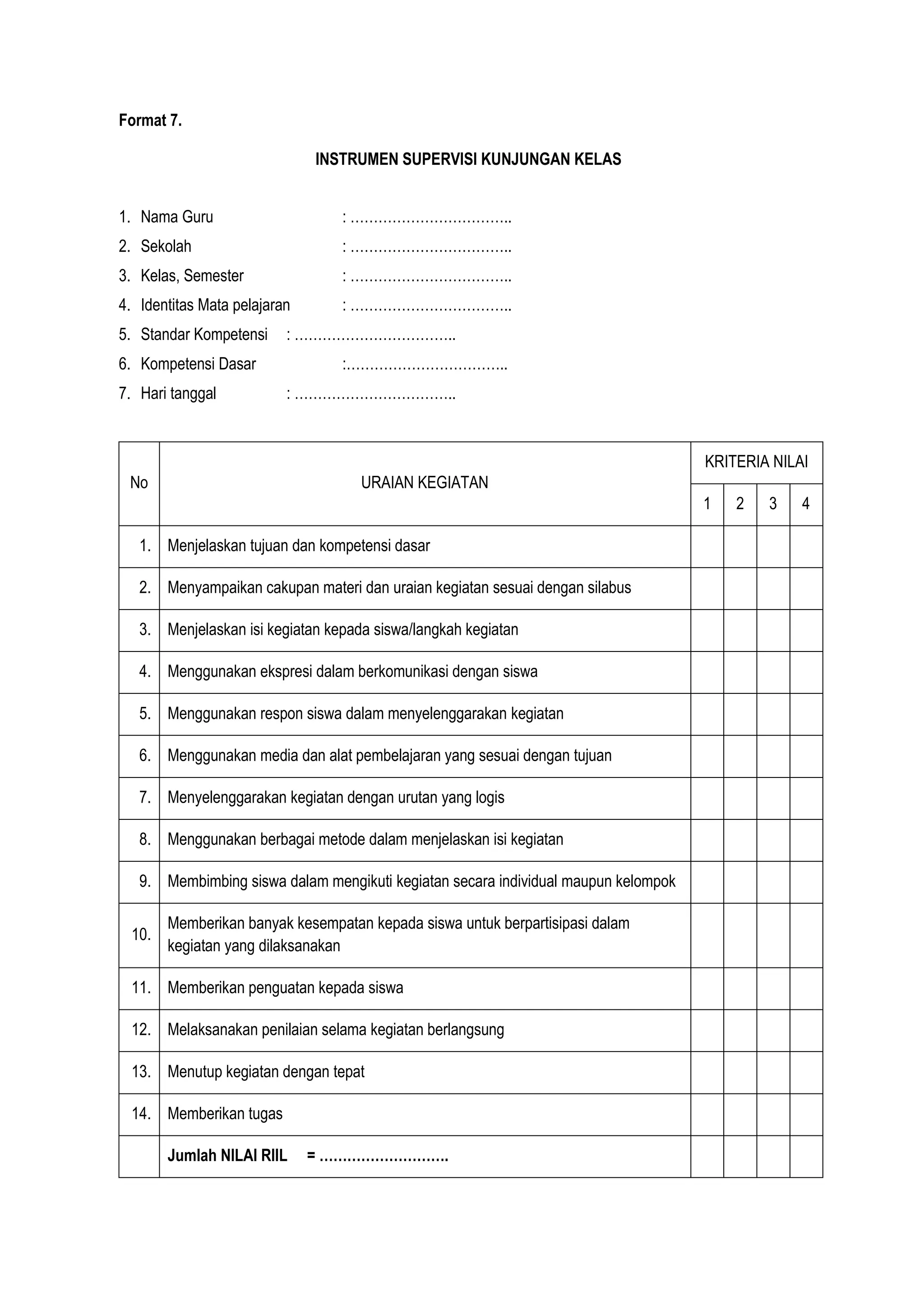 CONTOH PROGRAM SUPERVISI LENGKAP.docx