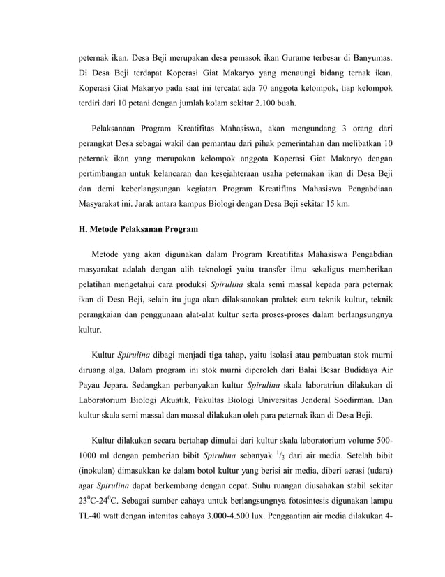 Contoh proposal | PDF